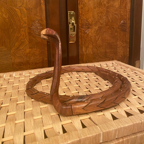 Accents | Hand Carved Wooden Cobra | Poshmark